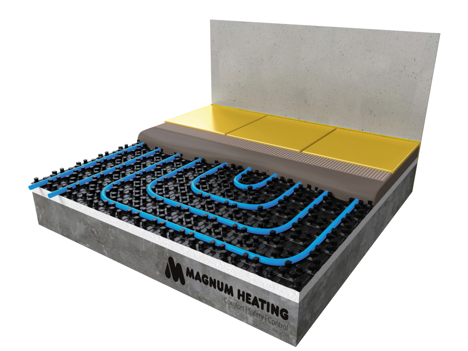 Noppenplaat - Magnum Heating